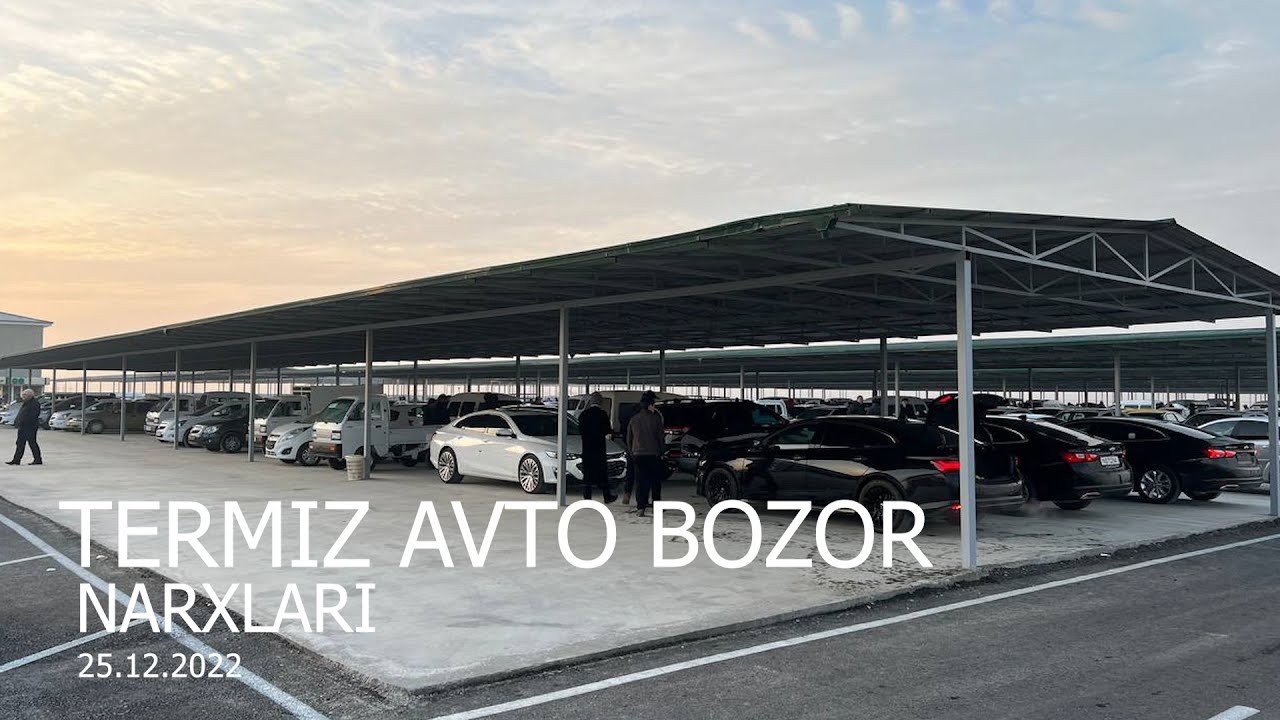 Термез авто бозорида машиналарни нархлари 25.12.2022 #termiz #termiz ...