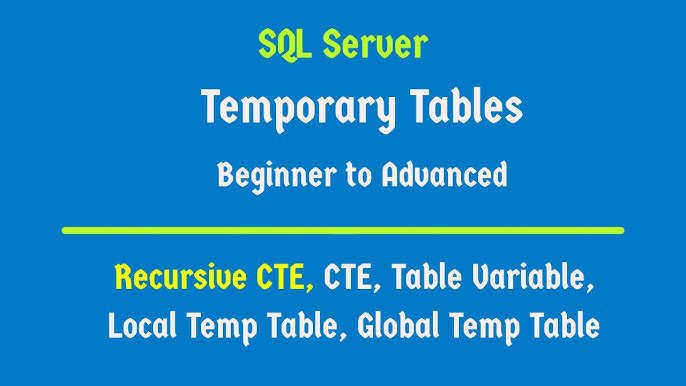 Temp Tables In Dynamic Sql | Cabinets Matttroy Temp Tables In Dynamic Sql | Cabinets Matttroy
