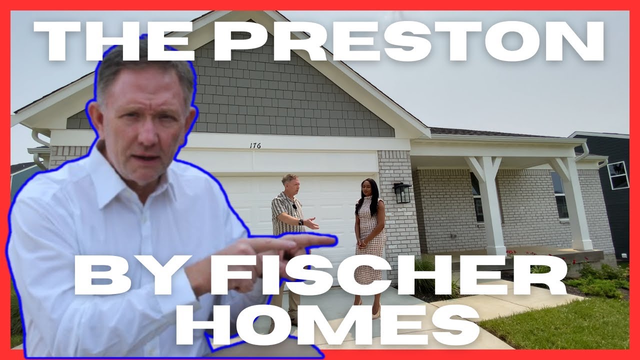 Touring 'The Preston' Fischer Model Homes in Louisville Kentucky - YouTube