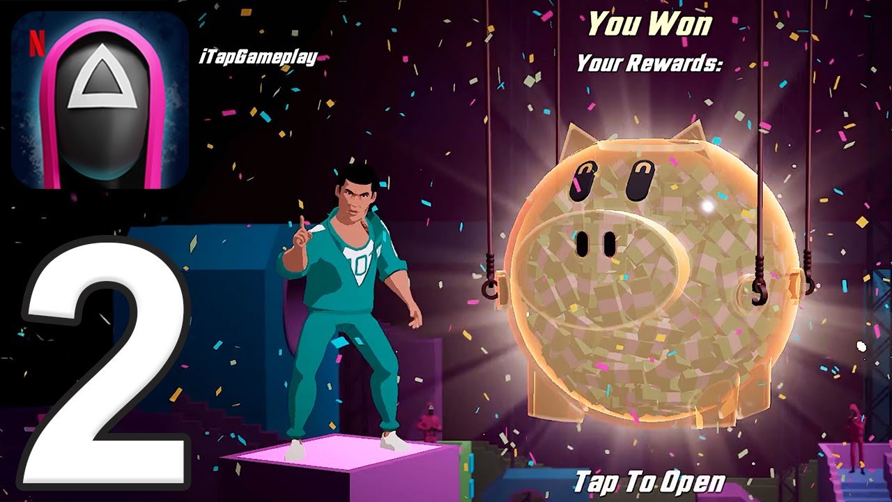 Squid Game: Unleashed - Gameplay Walkthrough Part 2 - Win (iOS, Android) - YouTube