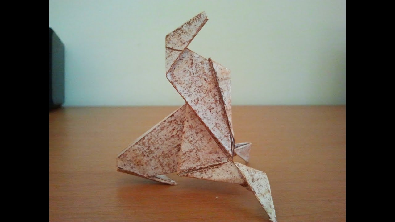 Origami Sea Lion - YouTube