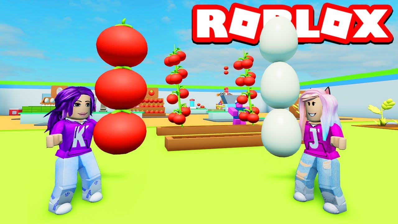 We started a Mini Mart! 🍅🥚 | Roblox - YouTube
