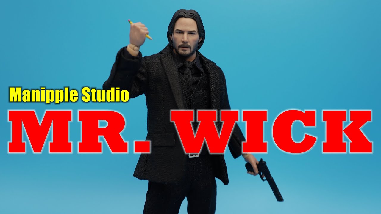 Manipple Studio 1/12 Mr. Wick not John Wick (Keanu Reeves) Action Figure Review - YouTube