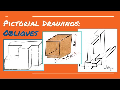 Oblique Drawing Lesson - YouTube