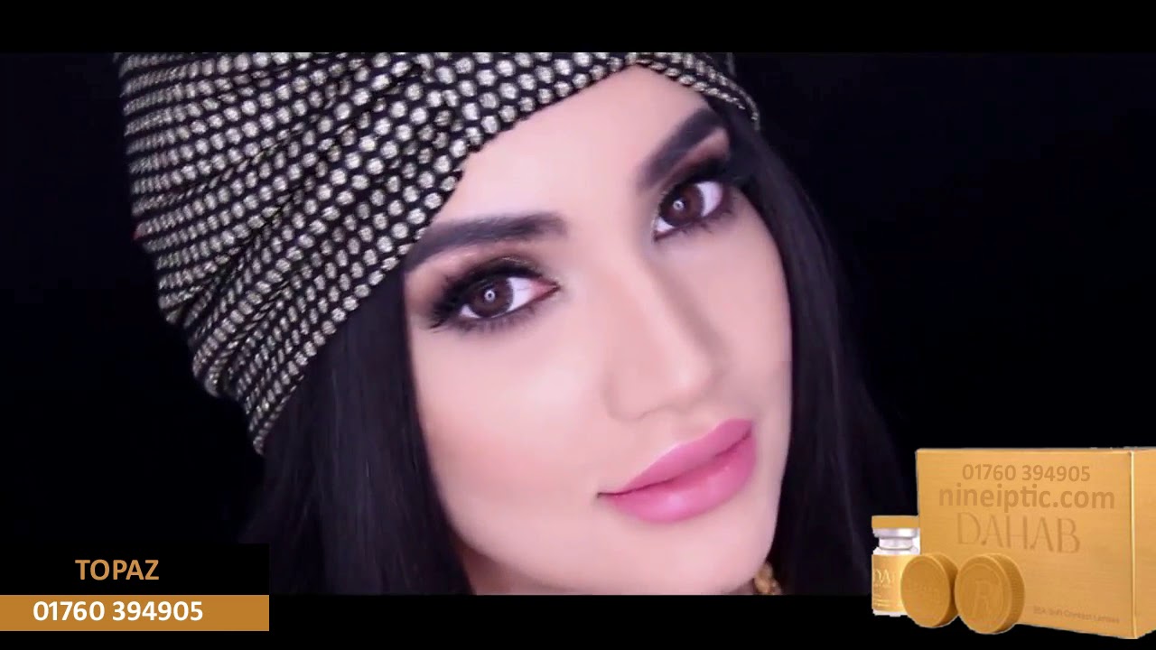 Dahab Contact Lenses Bangladesh: Color - TOPAZ - YouTube