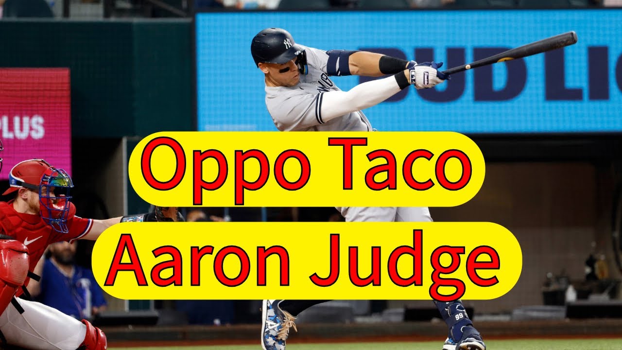 2024 Aaron Judge All 18 Opposite Field Home Runs - YouTube