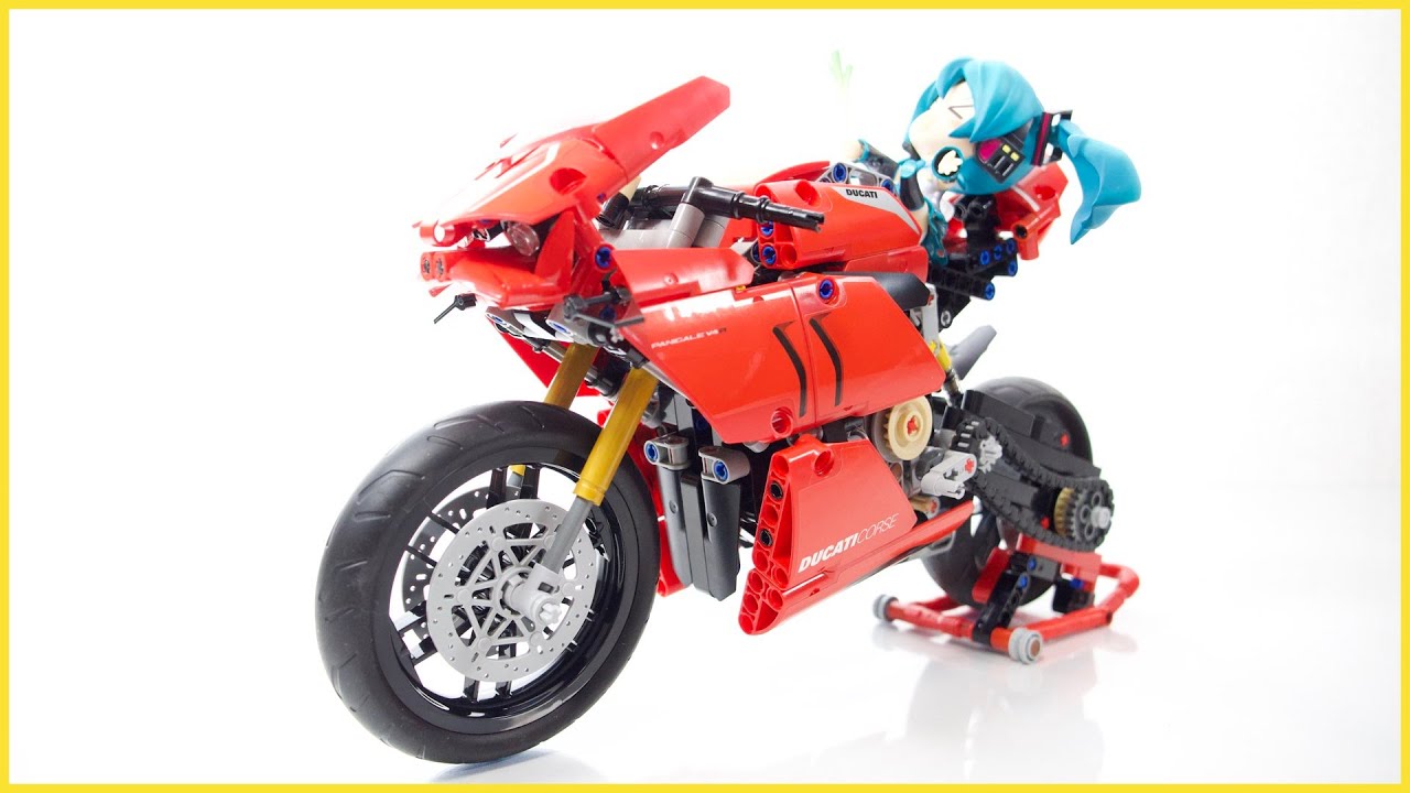 LEGO TECHNIC 42107 Ducati Panigale V4 R Speed Build - YouTube