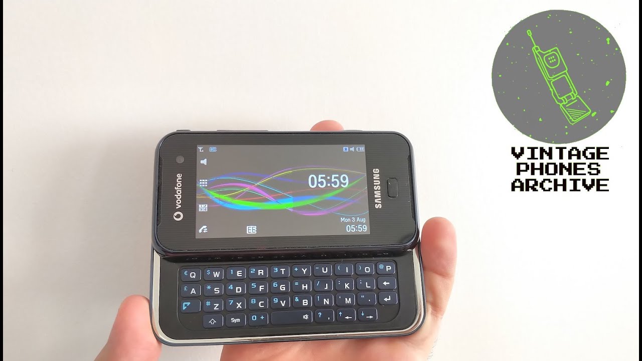 Samsung SGH-F700 Mobile phone menu browse, ringtones, games, wallpapers ...