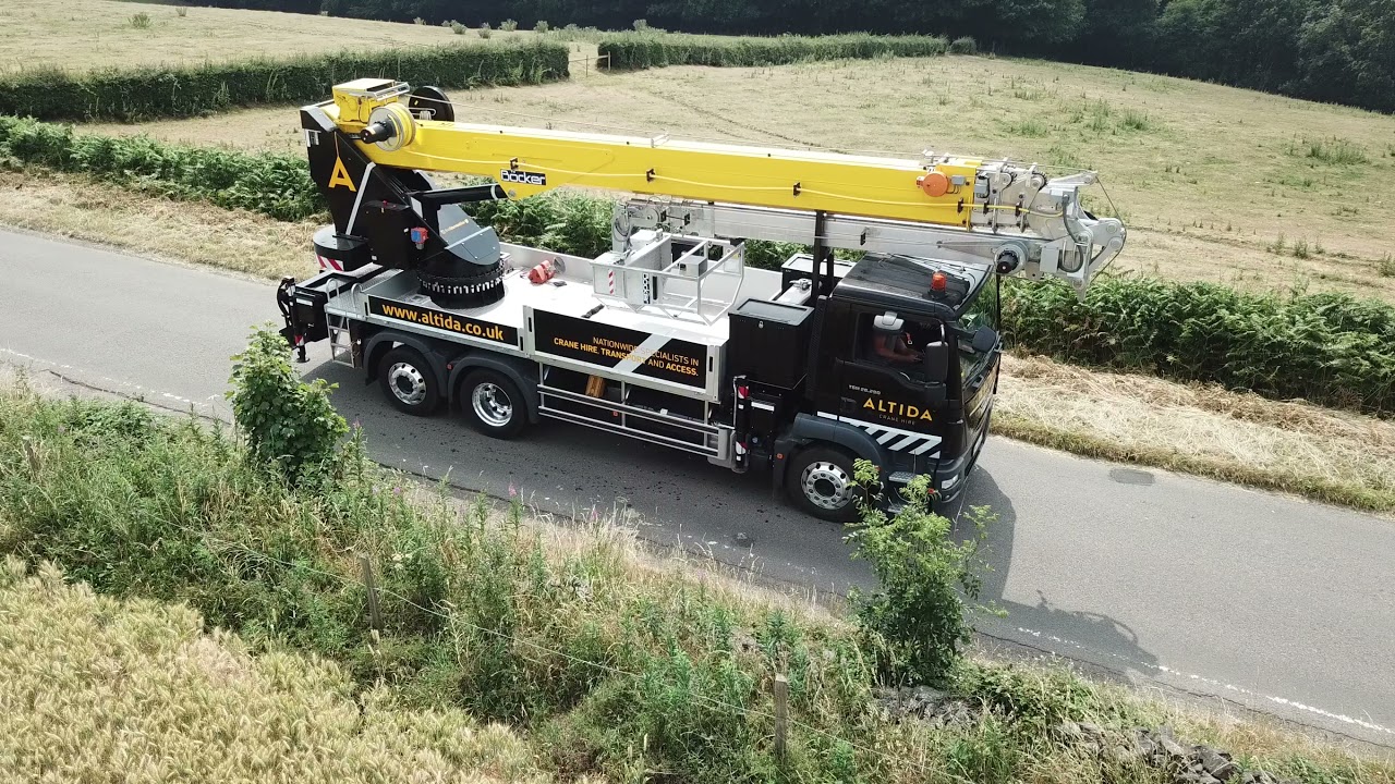 Mobile Crane Hire | Altida Cranes - YouTube