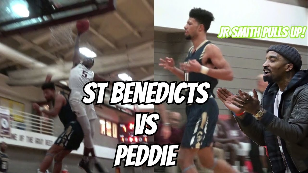 JR Smith Returns!! St Benedicts vs Peddie | Precious Achiuwa, Lester ...