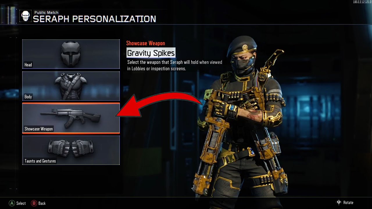 HOW To Get Any SPECIALIST WEAPON As Your SHOWCASE WEAPON in BLACK OPS 3 ...