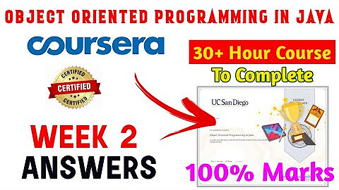 Object Oriented Programming in Java Coursera Quiz Answers - YouTube