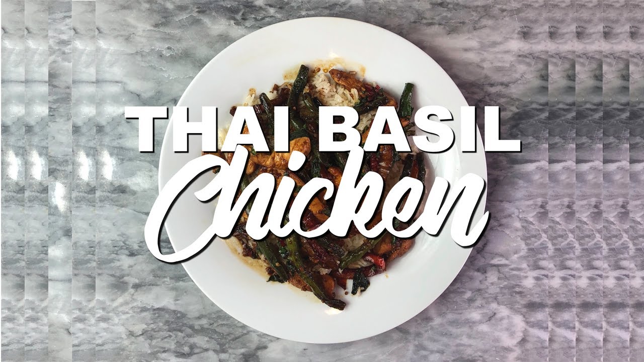 HOW TO MAKE Homemade Thai Basil CHICKEN - YouTube