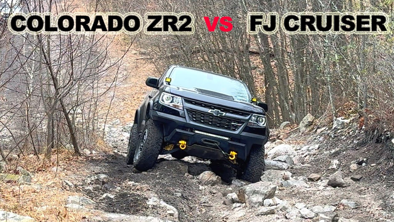 Colorado ZR2 vs FJ Cruiser 4x4 Offroad Lockers vs Atrac Hill Climb ...