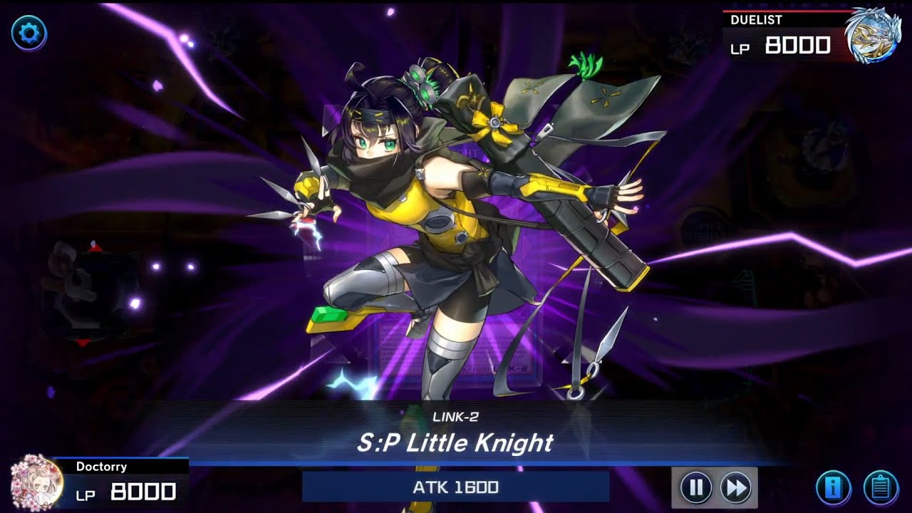 Yu-Gi-Oh! Master Duel The power of S:P Little Knight - YouTube