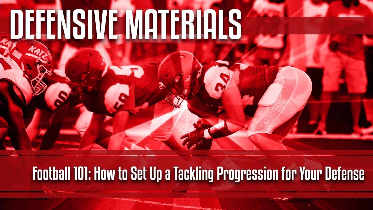 How to Set Up a Tackling Progression for Your Defense - YouTube