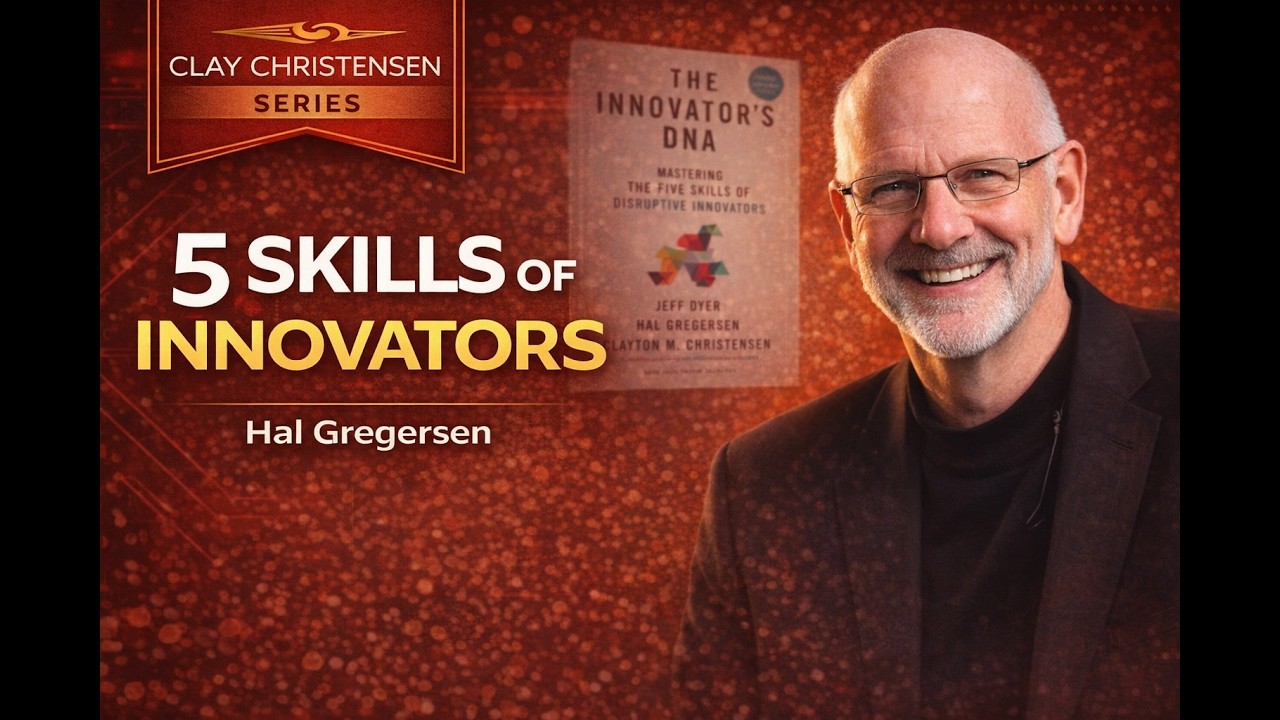 Hal Gregersen - The Innovator's DNA - YouTube