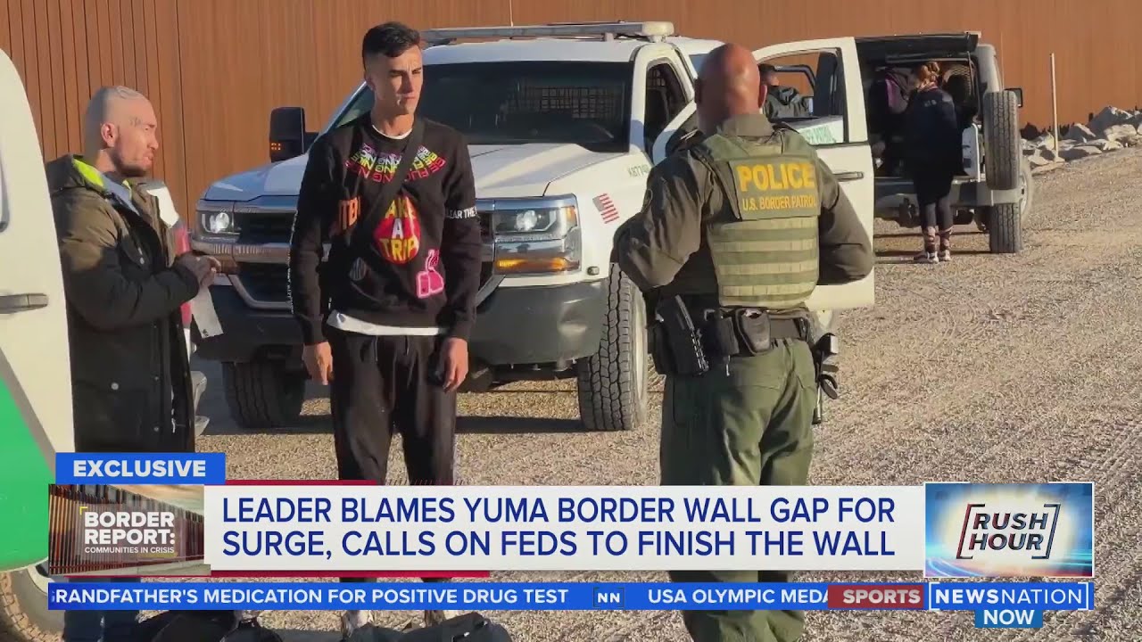 Yuma, AZ sees daily influx of migrants as a result of gap in border ...