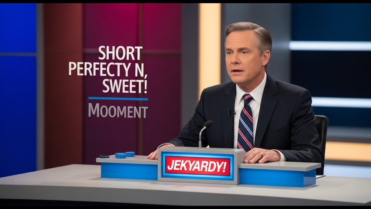Short N’ Sweet: A Perfectly Played JEOPARDY! Moment - YouTube