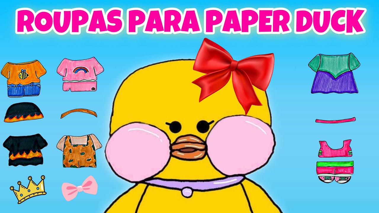AS MELHORES IDEIAS DE ROUPAS PARA PAPER DUCK | Compilado | Paper Duck ...