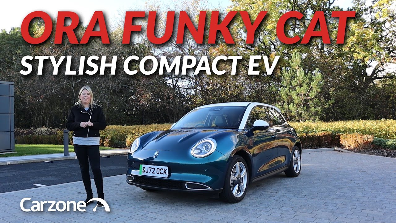 The NEW STYLISH Compact ELECTRIC CAR? | 2023 Ora Funky Cat First Look ...