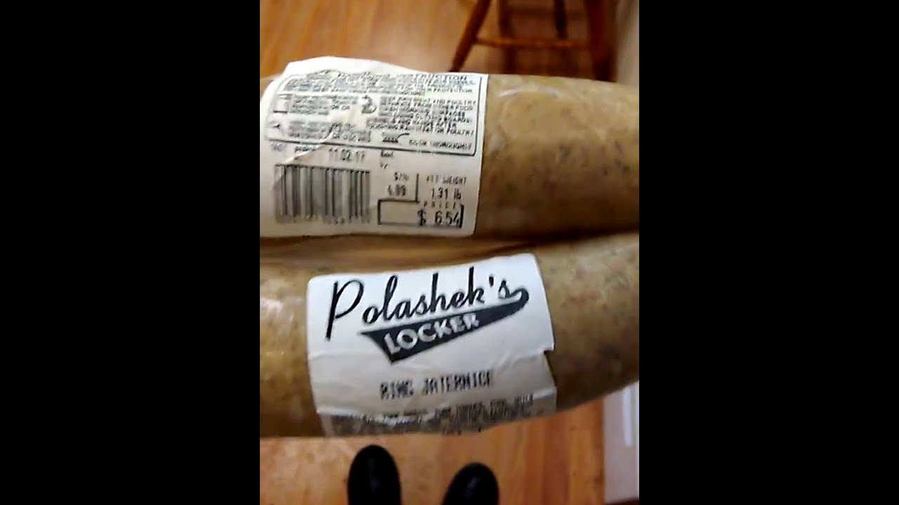 Czech Jaternice liver sausage - YouTube