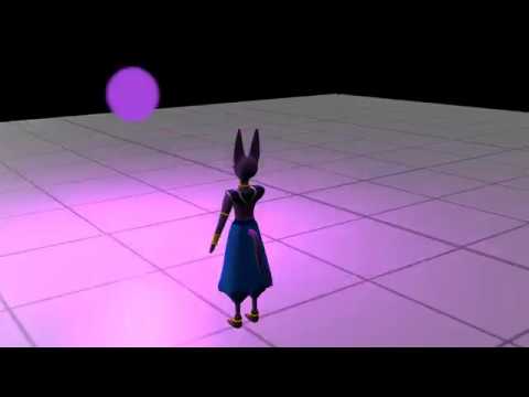 Beerus 3D model Blender - YouTube