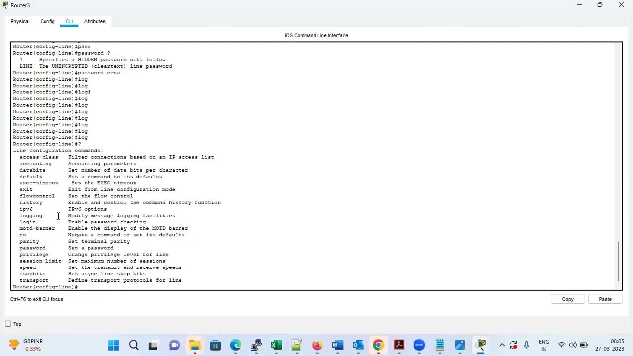 Basic Router Command (configuration and verification on packet tracer) - YouTube