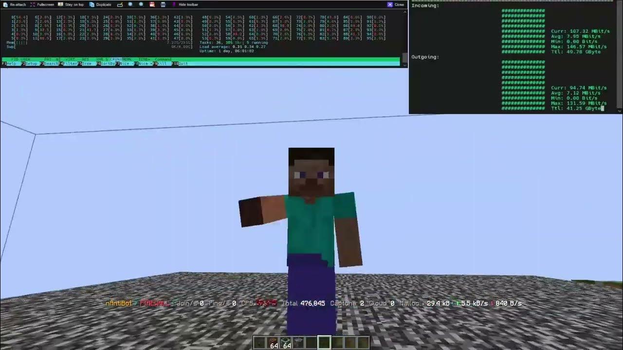 Free Minecraft Bot Attack | 90k CPS FREE NETWORK - YouTube