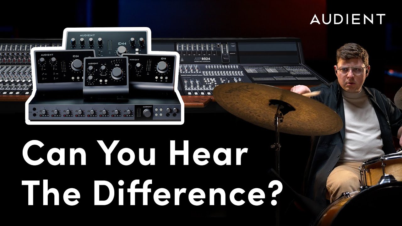 The Audient Mic Preamp Test – Can You Hear the Difference? - YouTube