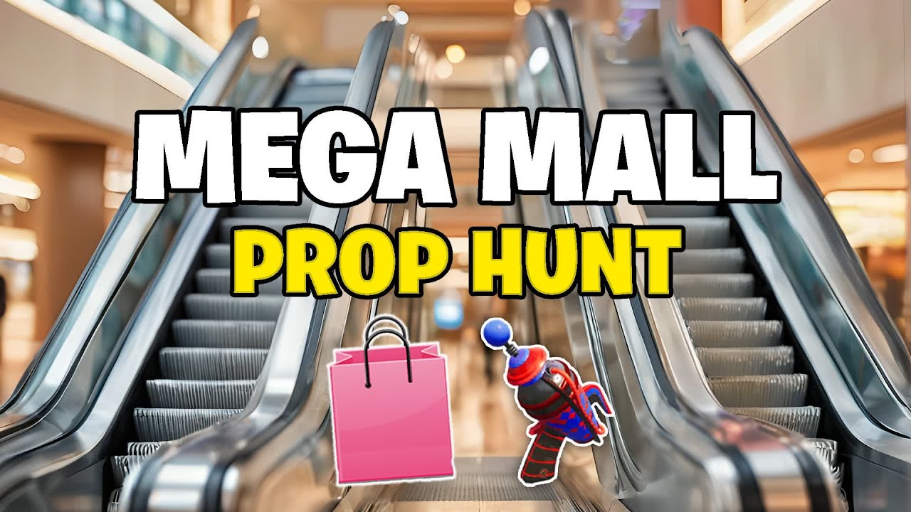 FORTNITE MEGA MALL PROP HUNT🛍️ MAP CODE: 6254-5621-3460 - YouTube