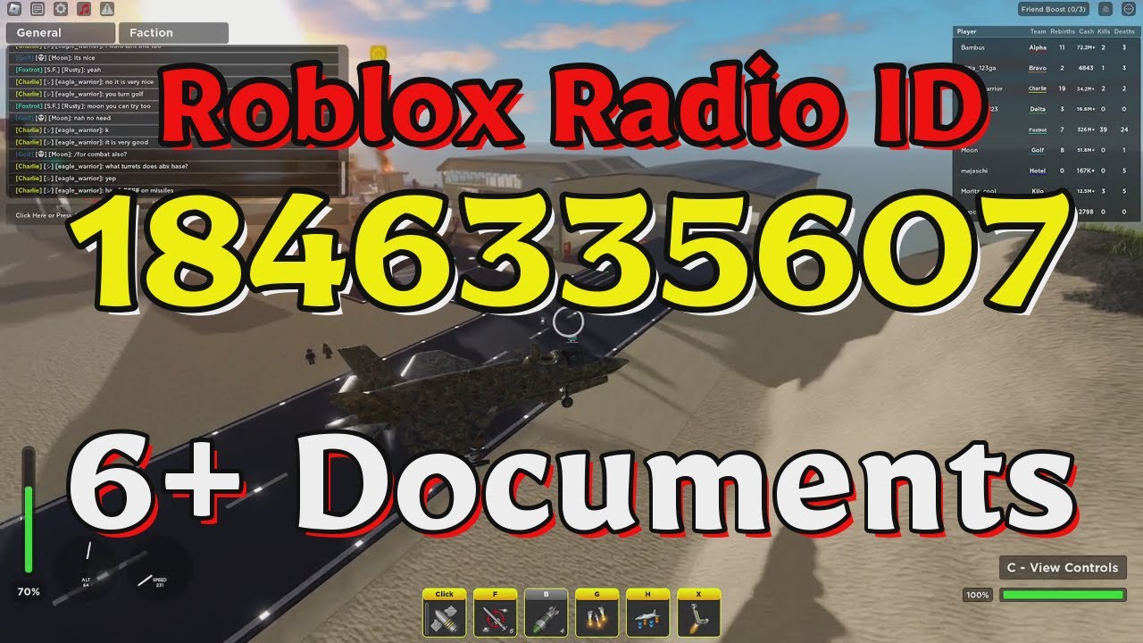 Documents Roblox Radio Codes/IDs - YouTube