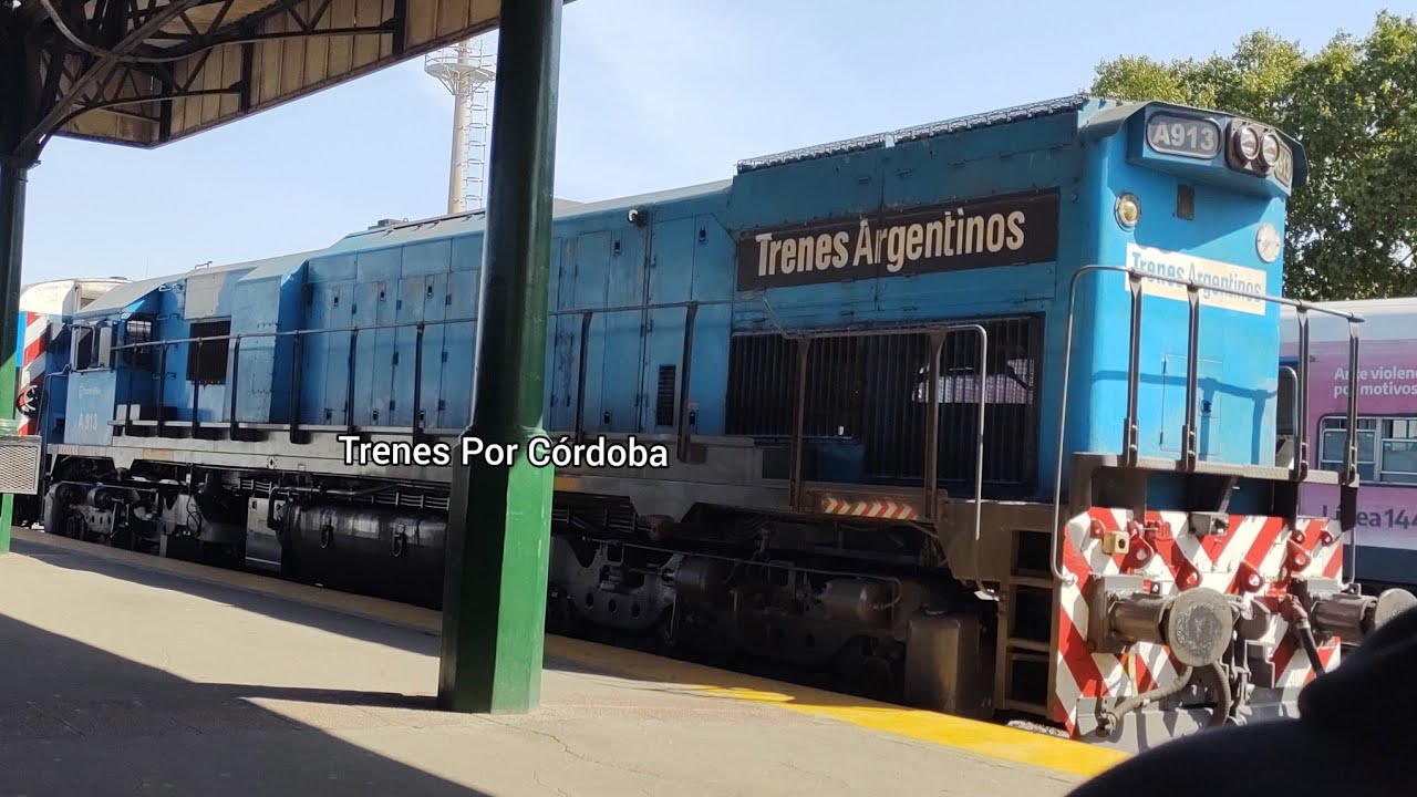 EMD GT22CW-2 A913 TA Haciendo Maniobras En Temperley - YouTube