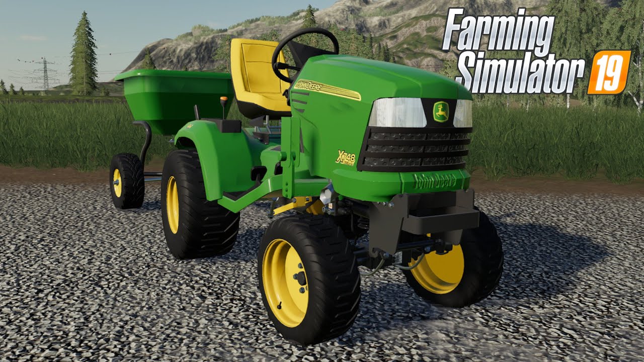 FS19 - John Deere x748 with equipment - Farming Simulator 2019 [FS 19 ...