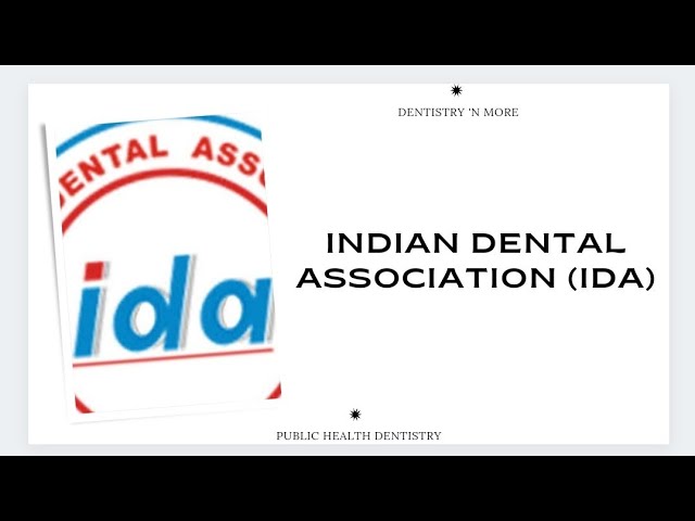 Indian Dental Association Logo