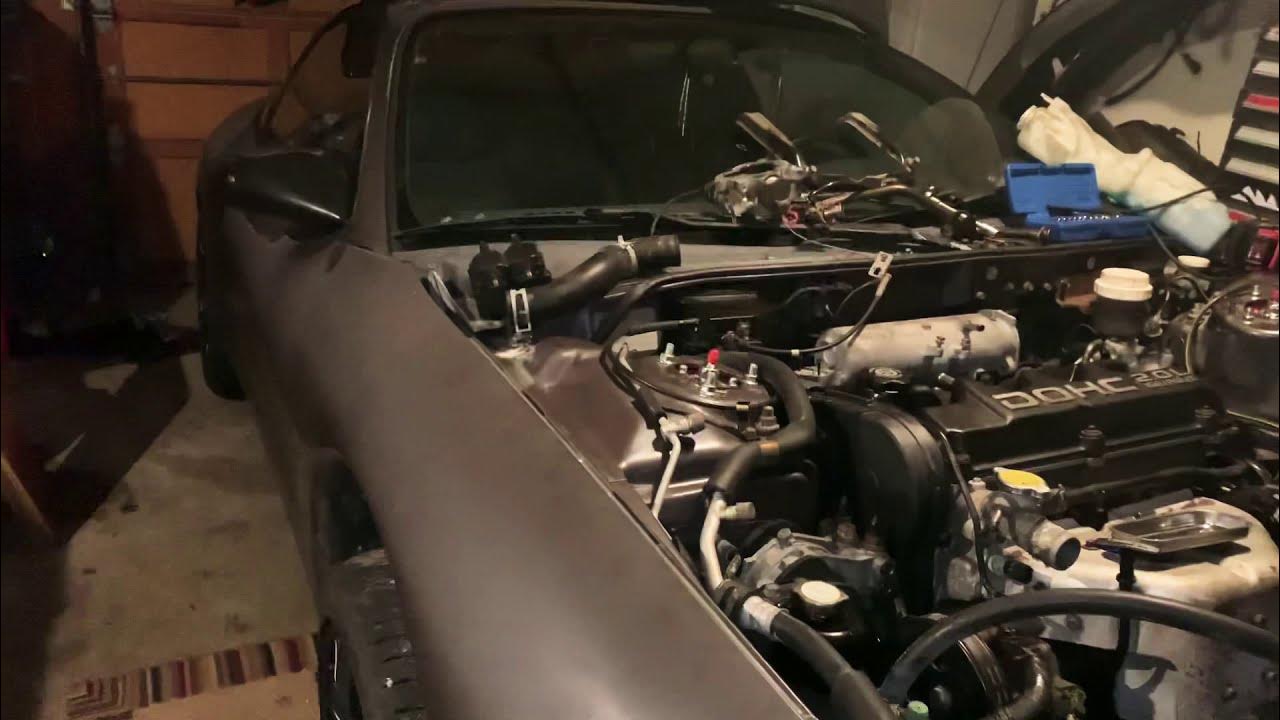 97 Mitsubishi Eclipse 420a Engine rebuild - YouTube