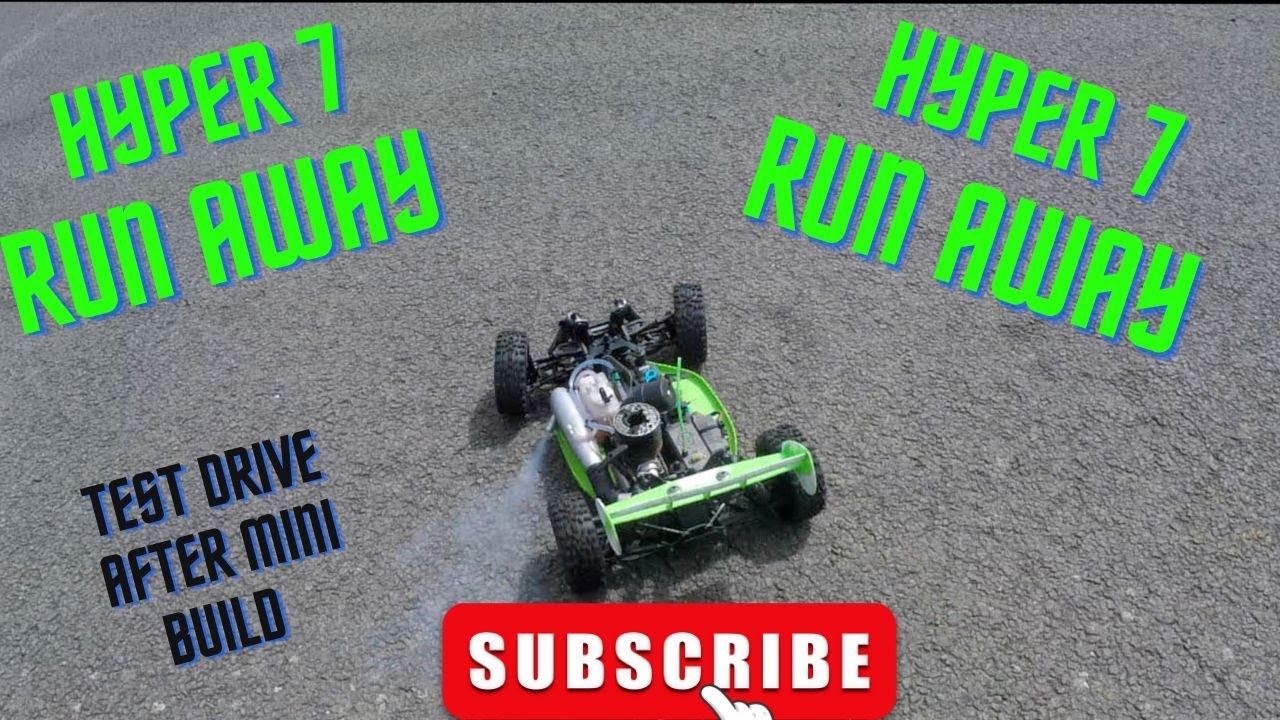 Hyper 7 Test run After New Parts Fitted - YouTube