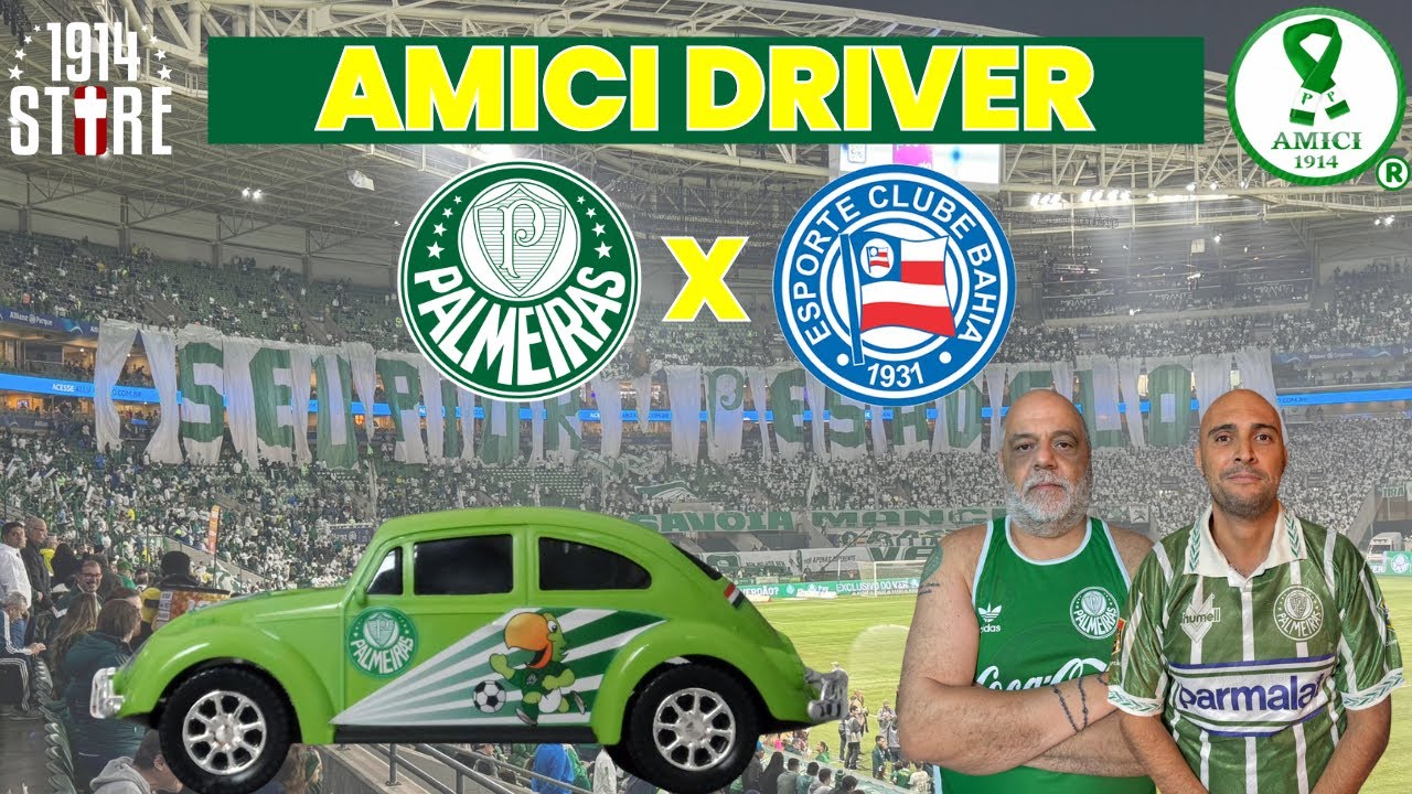 🚖 AMICI DRIVER 🚖 | PÓS-JOGO PELAS RUAS DE SÃO PAULO | PALMEIRAS x BAHIA | BRASILEIRÃO 2024 - YouTube