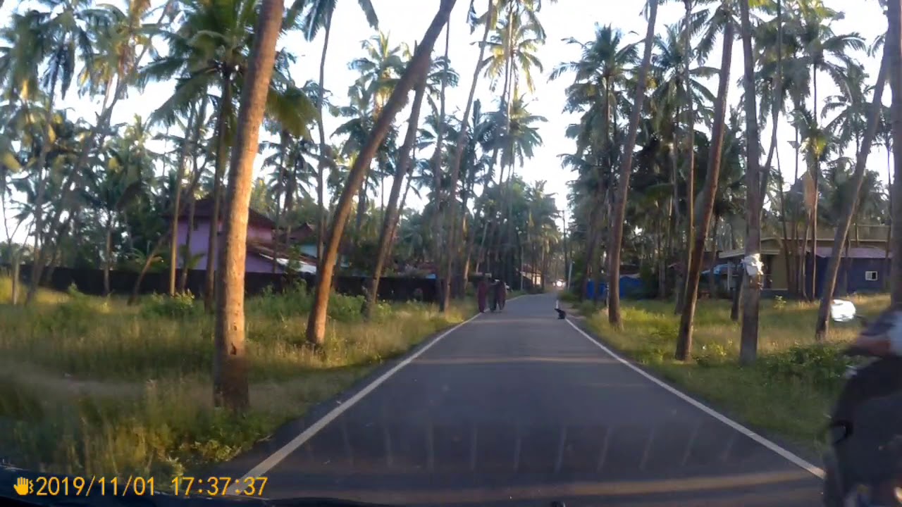 Kodi Bengre Beach road Drive #2 - YouTube