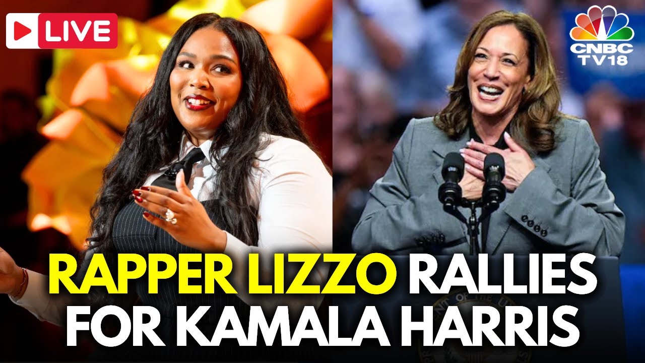 Kamala Harris LIVE: Michigan-Born Rapper Lizzo Join Alongside Harris in ...