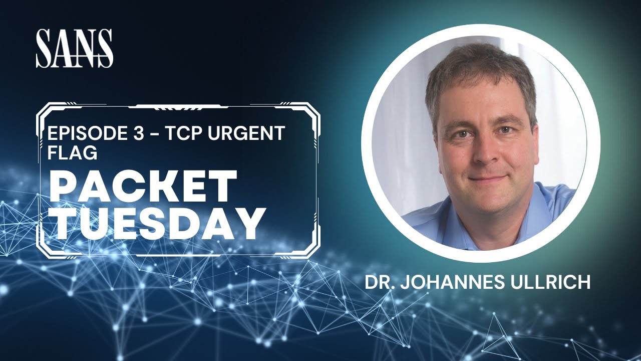 Packet Tuesday Tcp Urgent Flag Youtube 5212