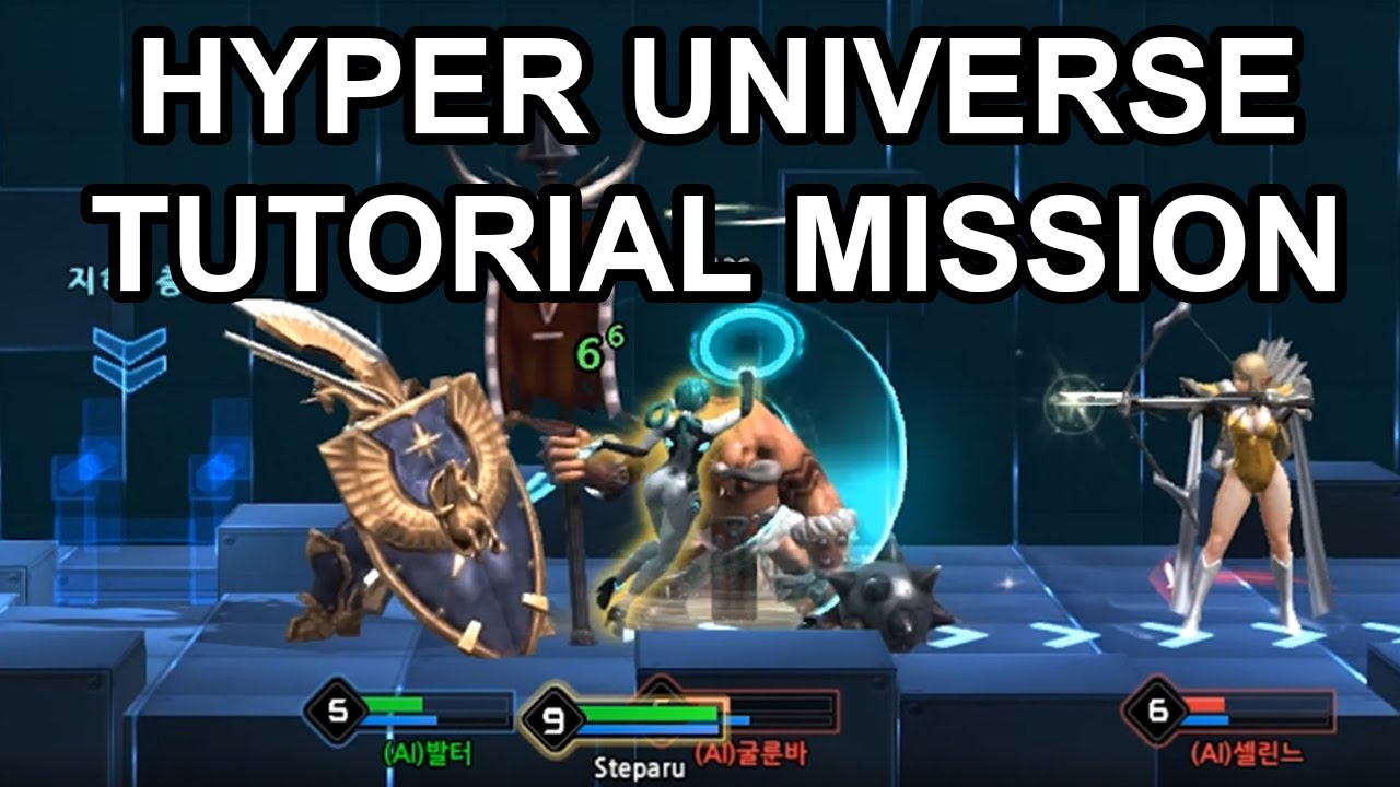 Hyper Universe 2D MOBA Tutorial Mission Gameplay - YouTube