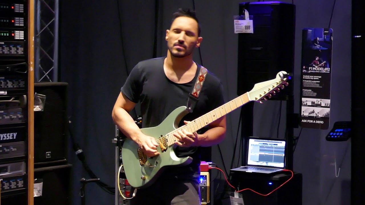 Angel Vivaldi // . _ _ _ _ (Live Guitar Center Playthrough) - YouTube