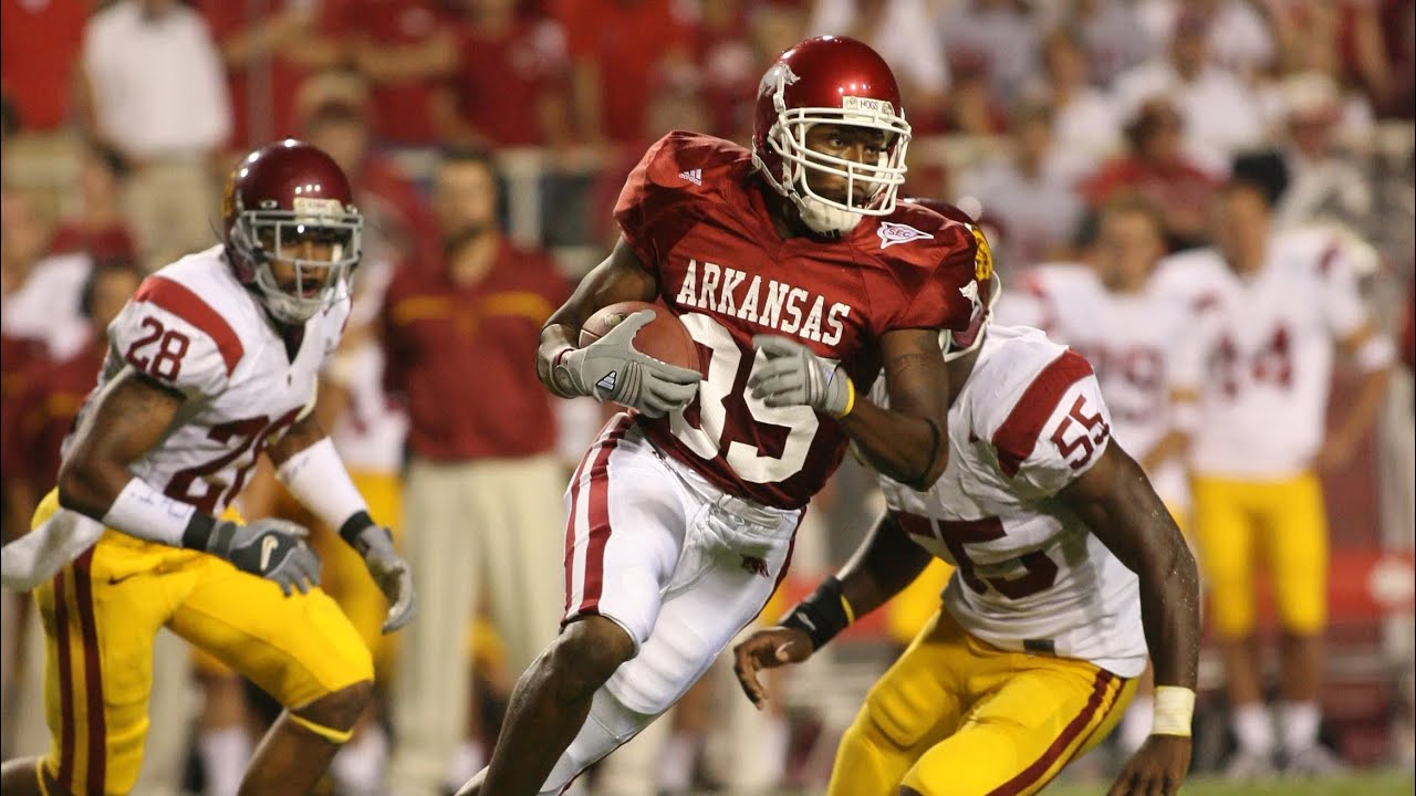 Marcus Monk Arkansas Highlights - YouTube