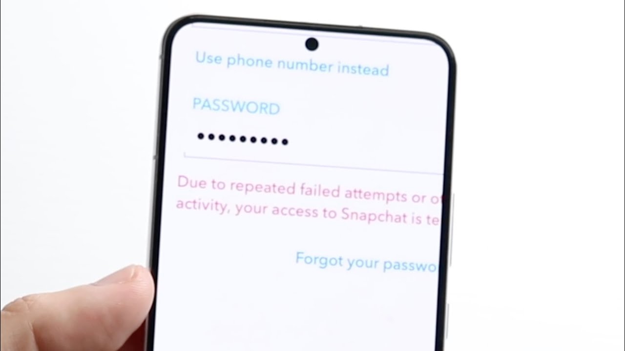 How To FIX Snapchat Repeated Login Attempts Error! - YouTube