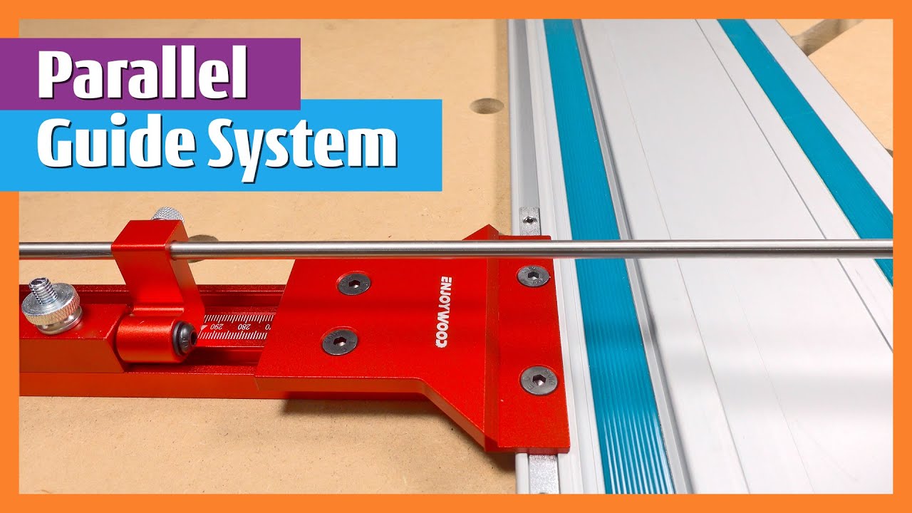 Parallel Guide System for Repeatable Cuts for Track Saw Rail Fit for ...