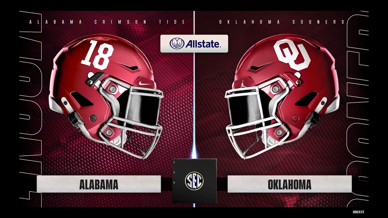 COLLEGE FOOTBALL ALABAMA CRIMSON TIDE VS. OKLAHOMA SOONERS FULL GAME ...