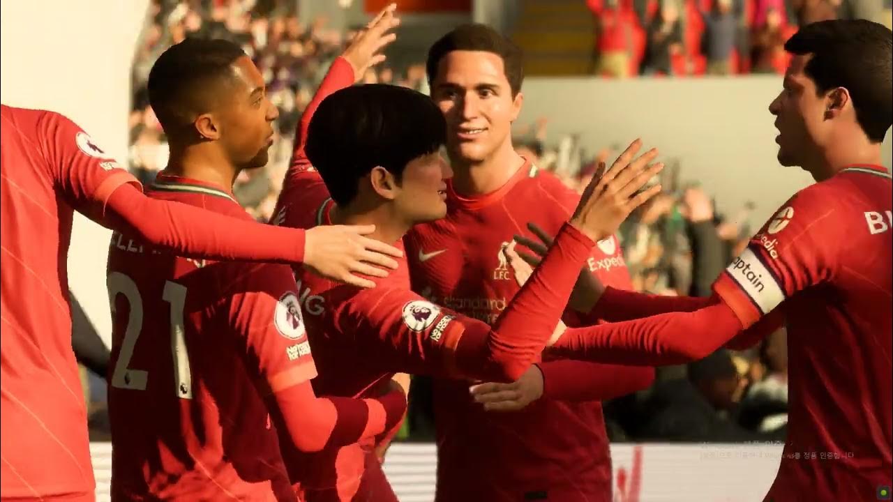 [FULL] 27/28 PL 22R 리버풀 vs 맨시티 | 엄살라 포트트릭 FIFA22 - YouTube