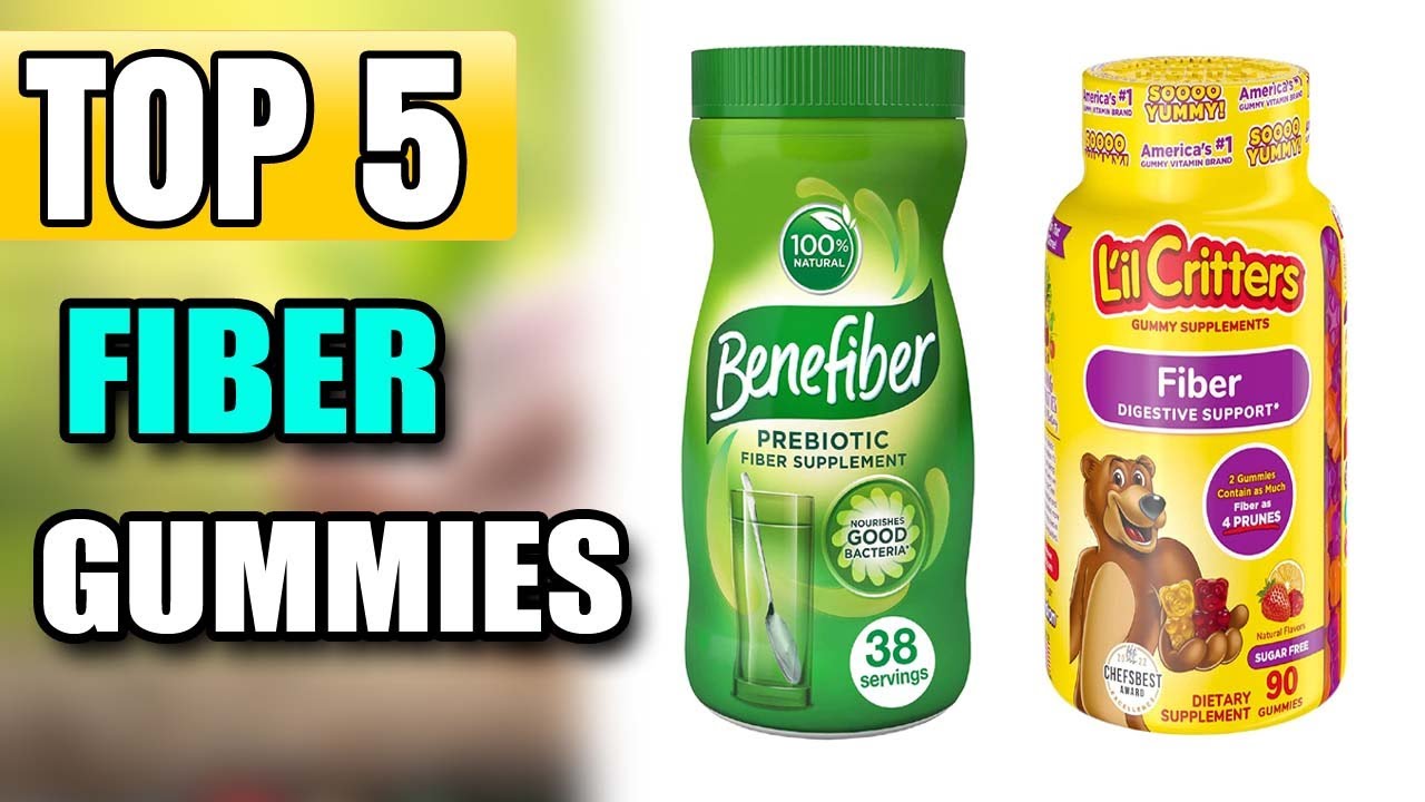 Best Fiber Gummies For Constipation - YouTube