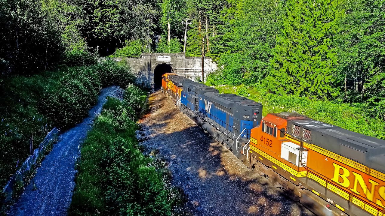 Washington Wonders: BNSF Scenic Subdivision in Motion - YouTube